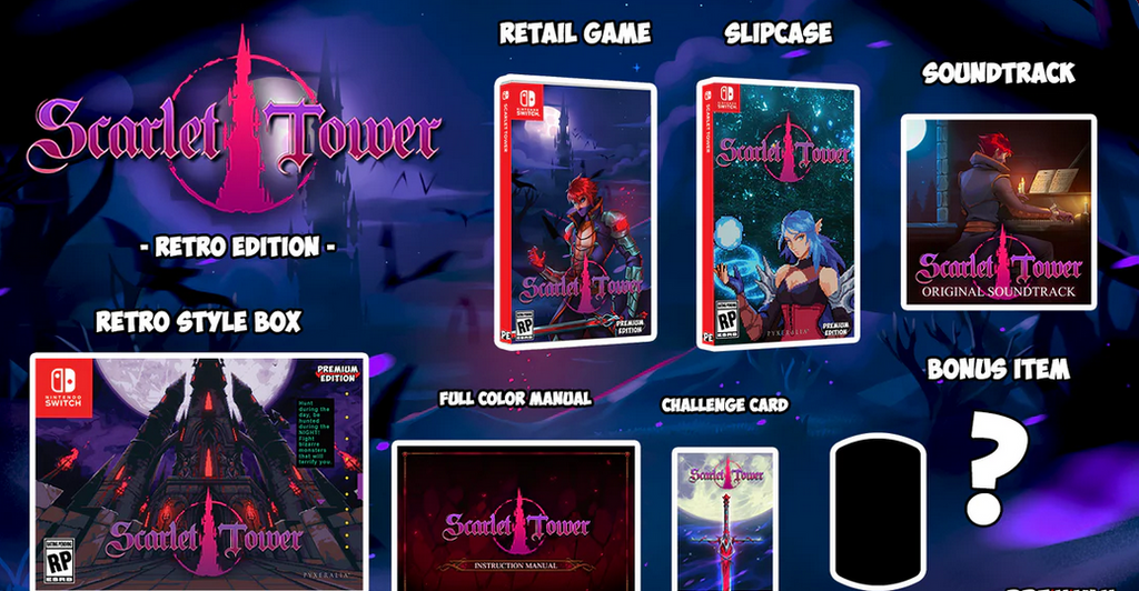 Scarlet Tower Retro Edition Switch – Bazaar-Bazaar.com