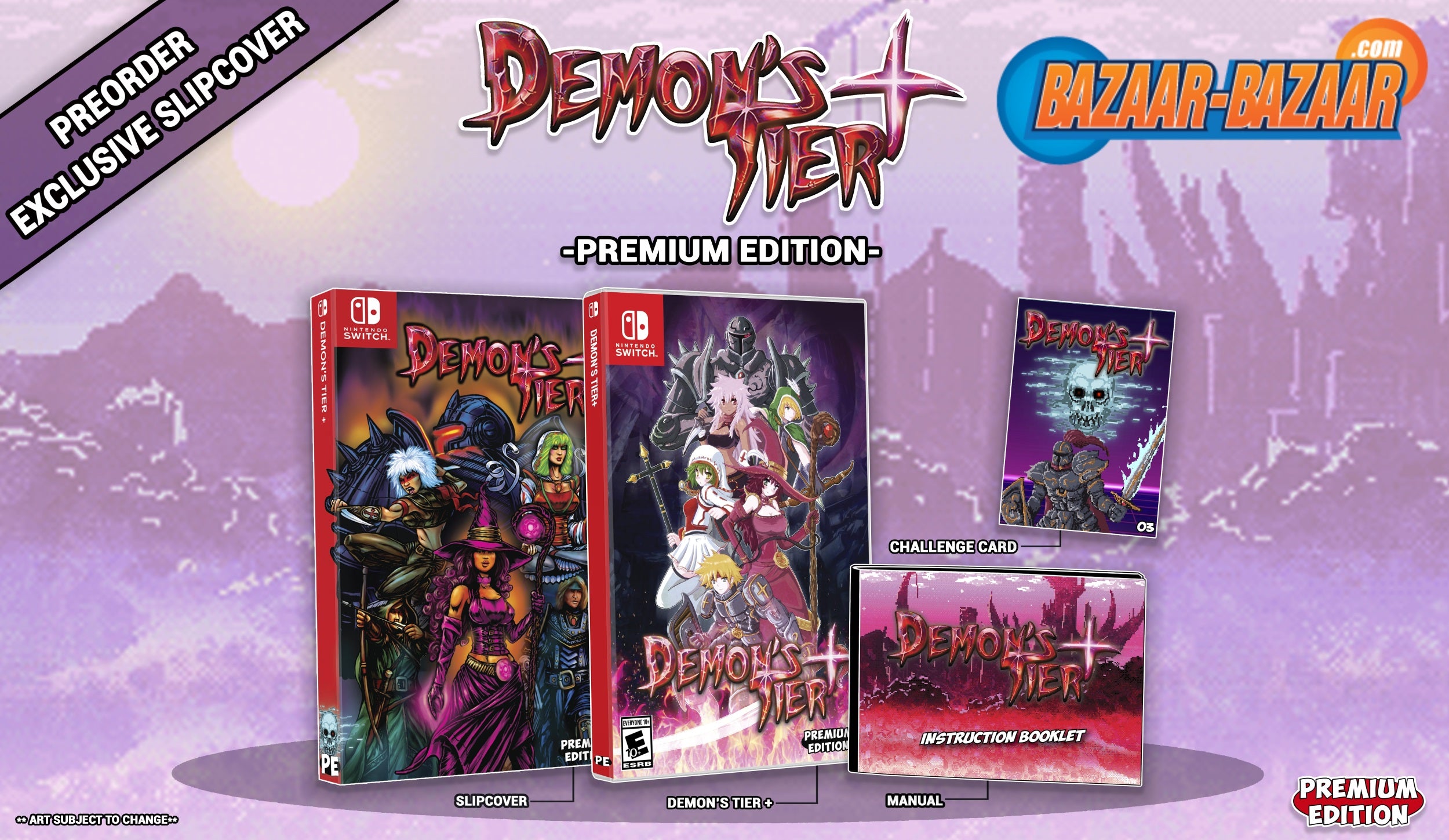 Demon's Tier+ Premium Edition Switch – Bazaar-Bazaar.com